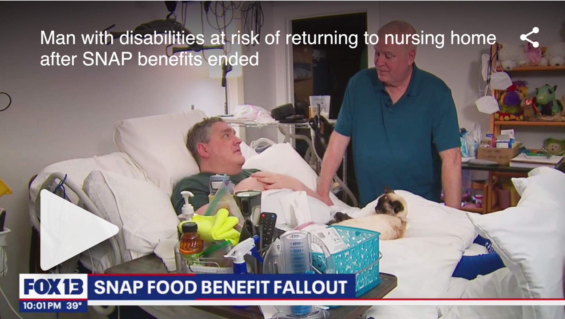 Fundraiser by Alan Gossett : Severe Food Benefit Cut Needs Your Urgent Help