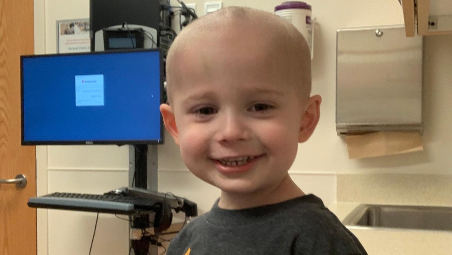 Fundraiser for Hayle Cota by Delanie Hinds : Grayson’s Golden Fight