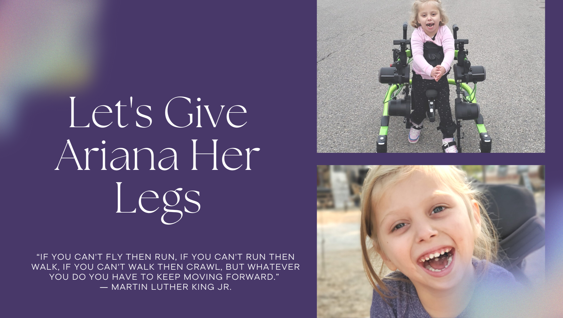 Fundraiser for Amanda Levesque by Vanessa Asmus : Let's Give Ariana Her ...