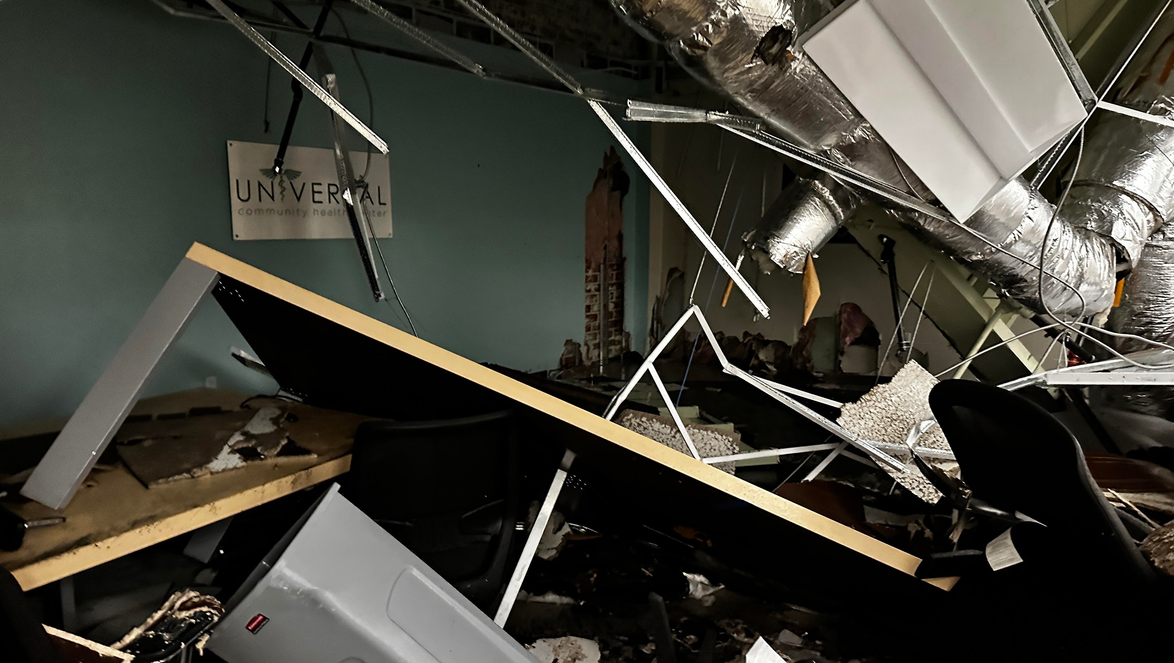 Fundraiser by Warren Northern : UCHC O'Neill Clinic Ceiling Collapse