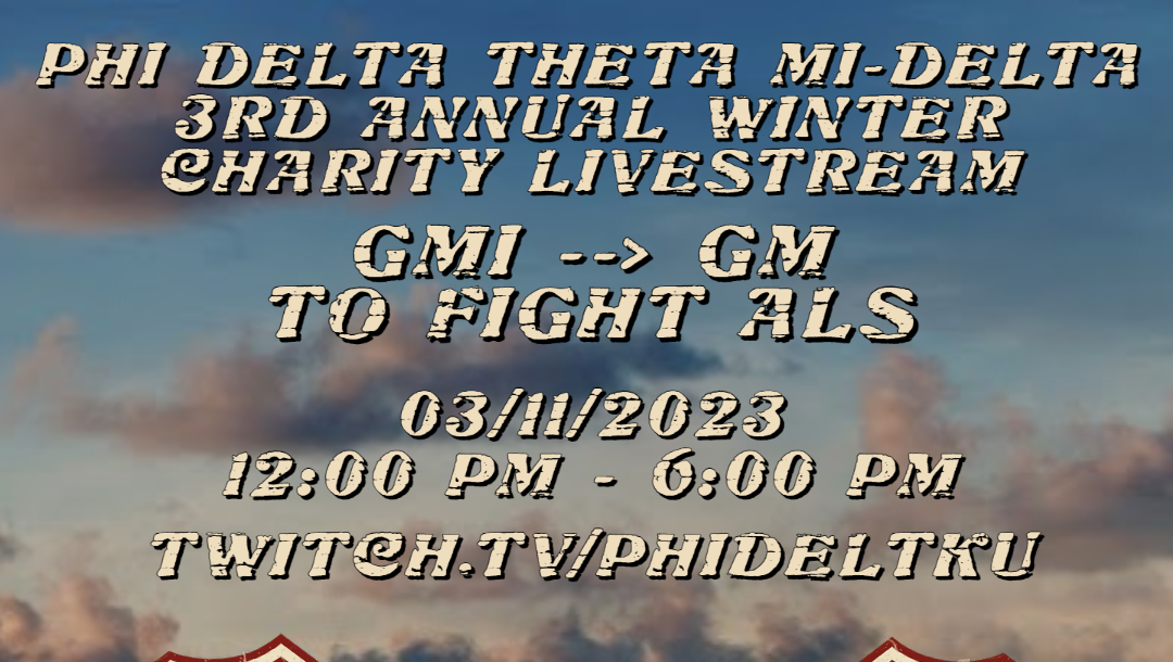 Fundraiser by Braden Culpert : Phi Delta Theta MI-Delta Charity Livestream