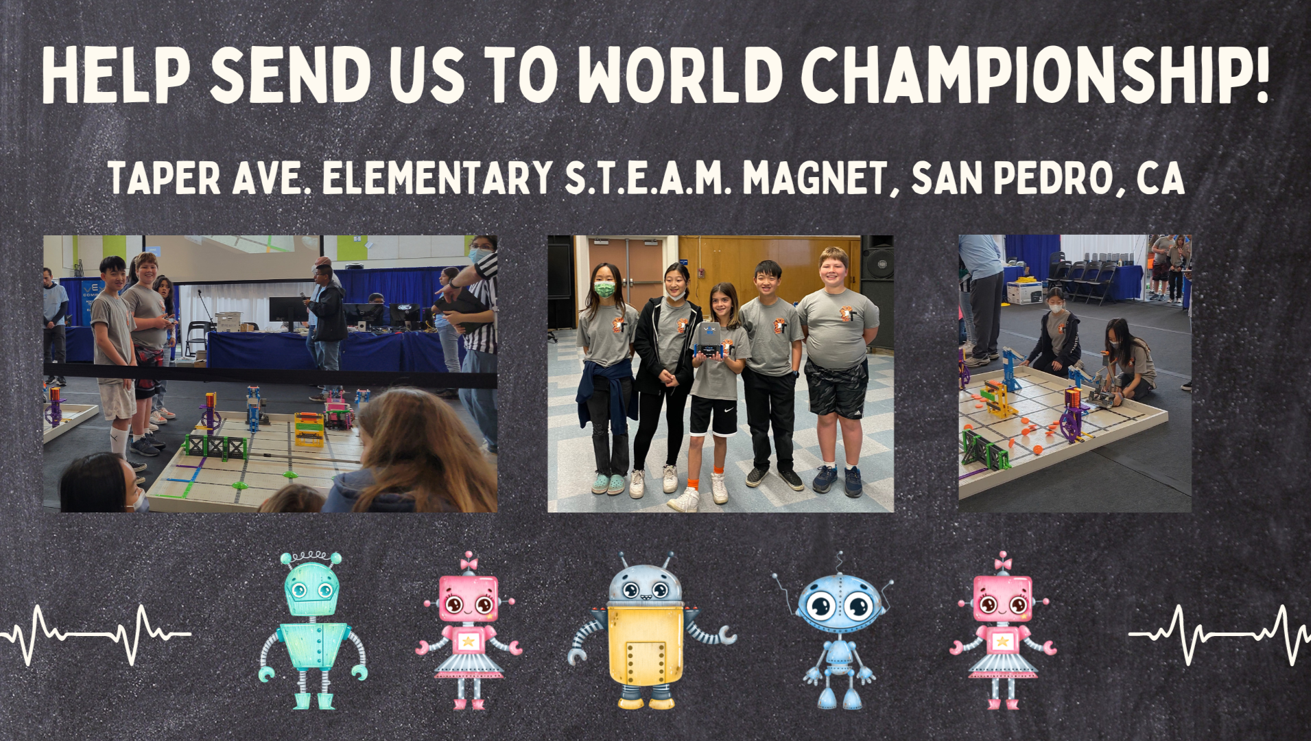 Fundraiser by Marcia Parker : Rookie robotics team goes to WORLD ...