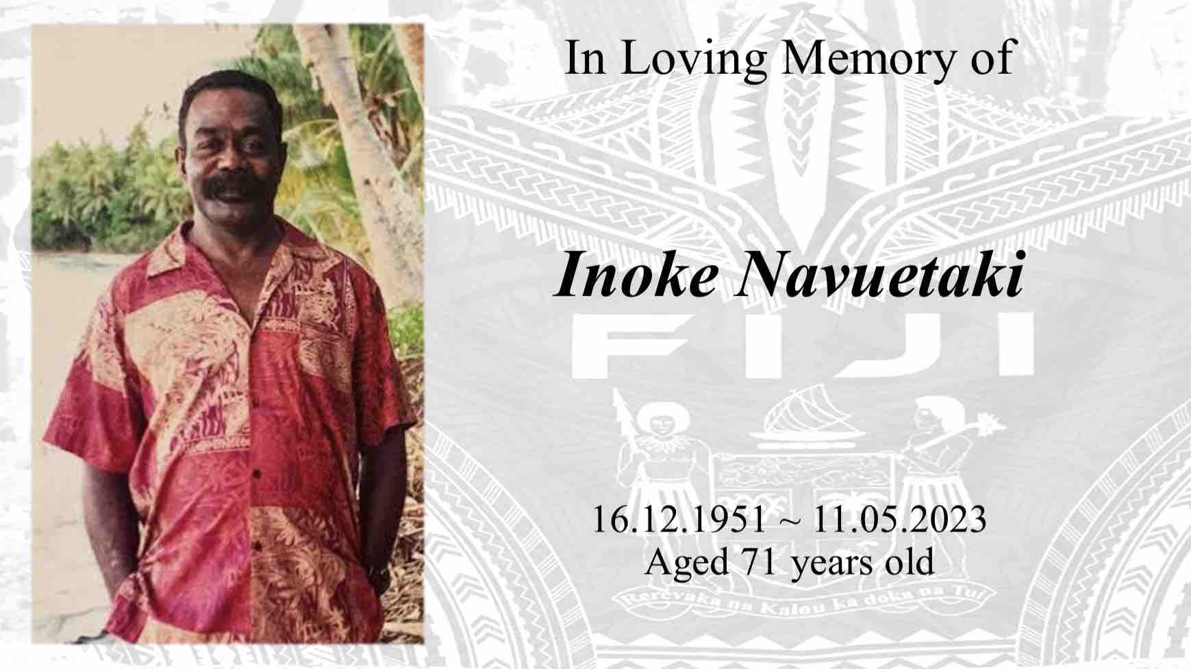 Fundraiser by Inoke Navuetaki : Sending Inoke Home To Rest