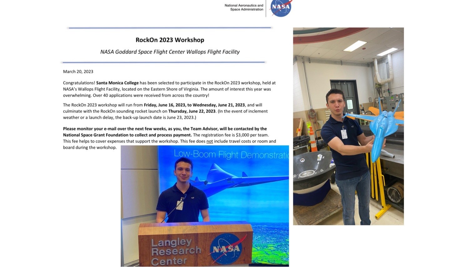 Fundraiser by Edgar Rocha : NASA Rocket Workshop
