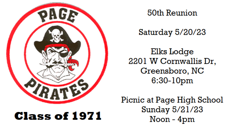Fundraiser by Bob Taylor : PHS Class of 1971 50th Reunion