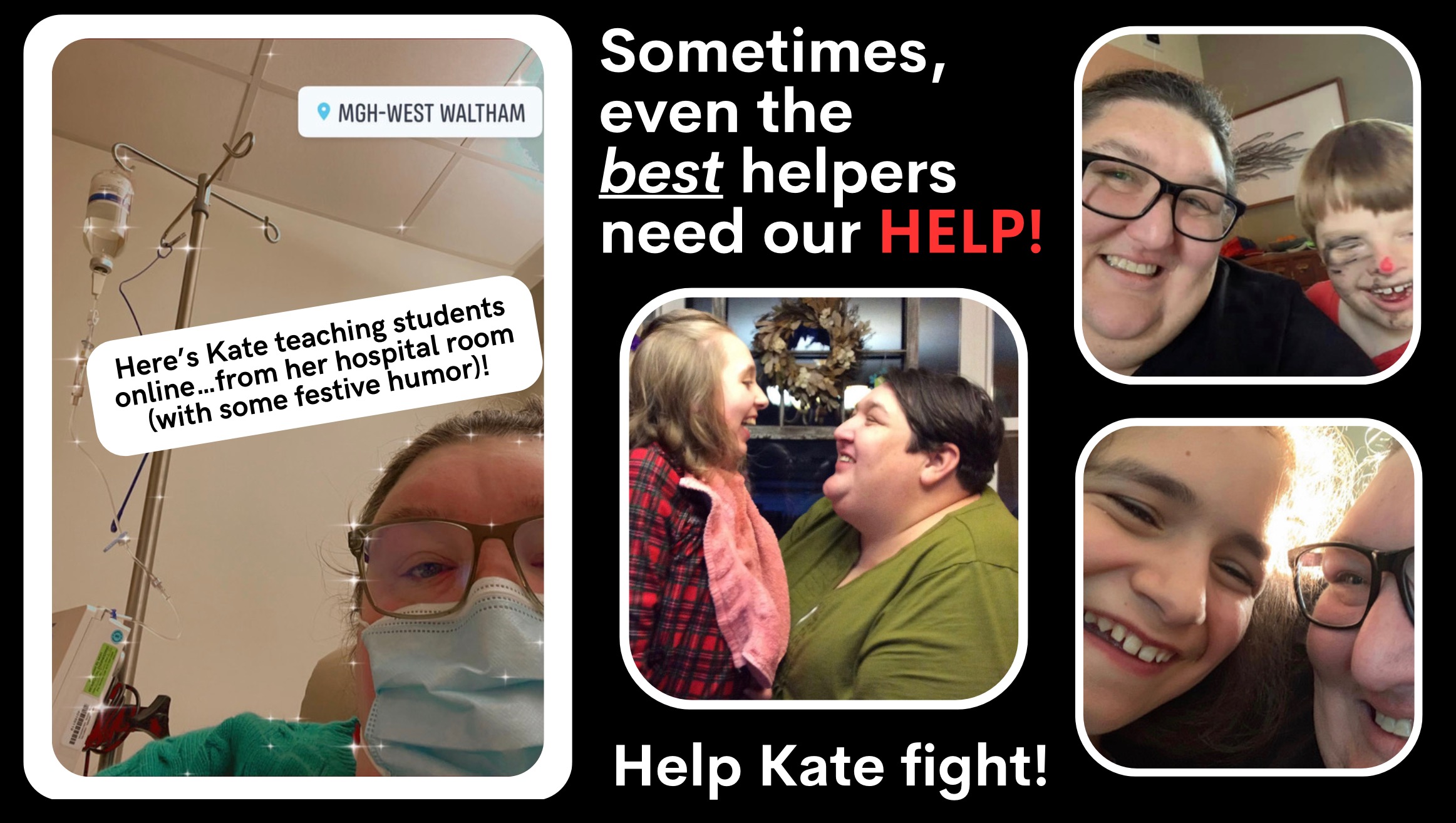 Fundraiser for Kathleen Ahern by Lauren Enders : Sometimes Helpers Need ...