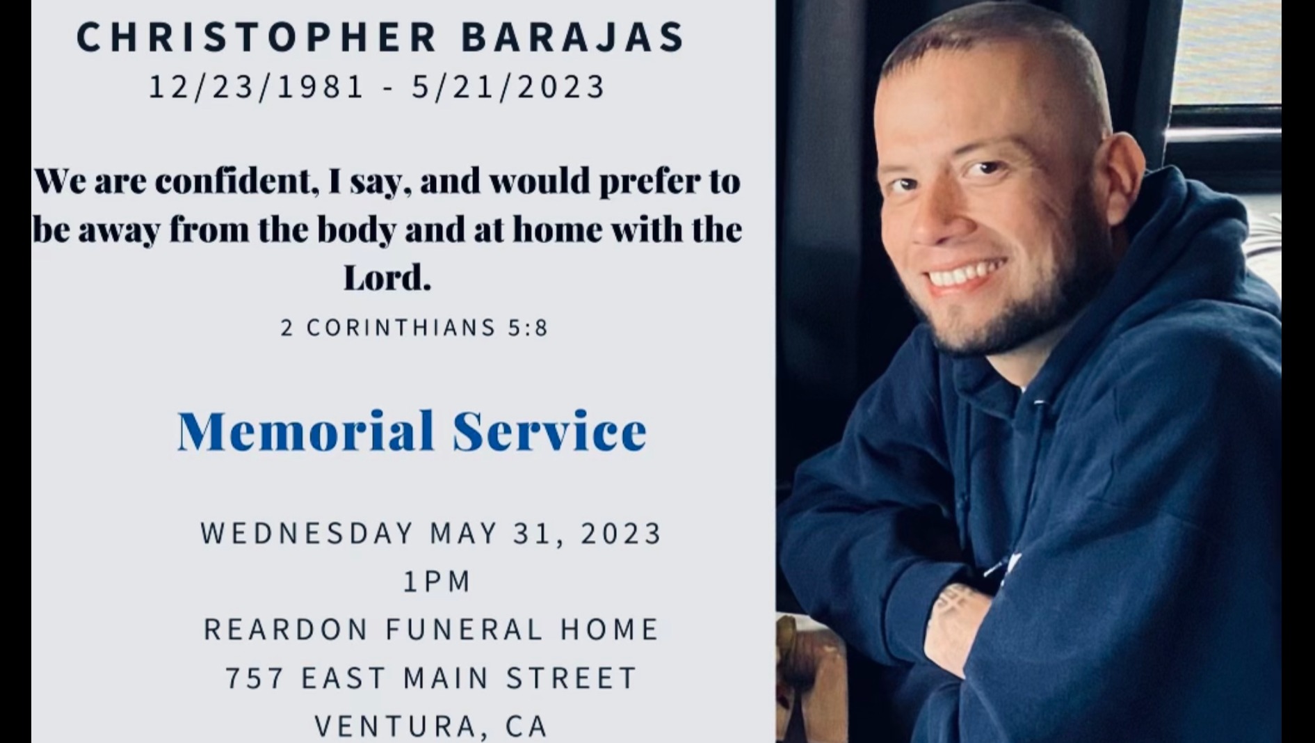 Fundraiser by Luis Valenzuela : Chris Barajas Memorial Fundraiser