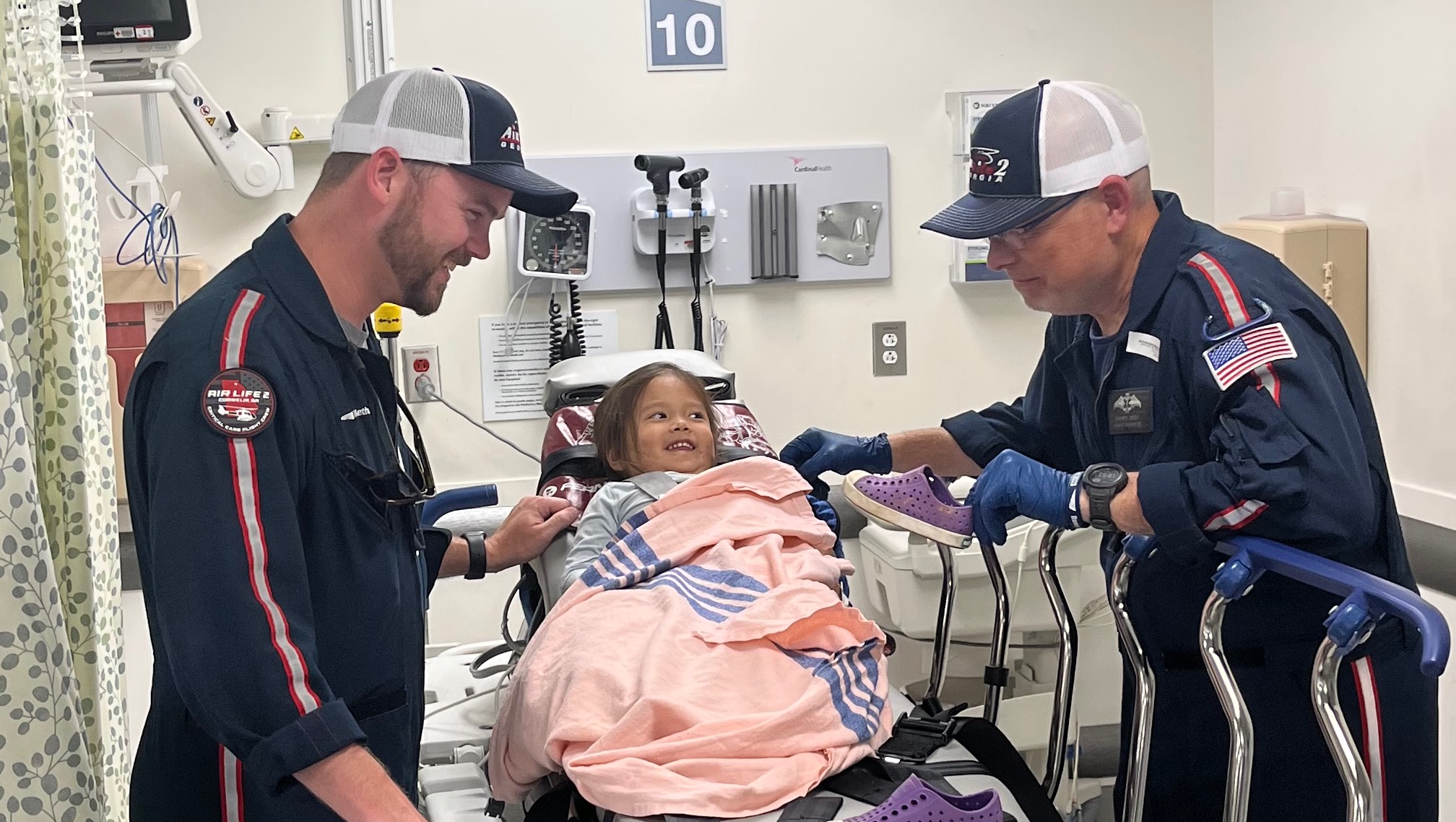 Fundraiser by Mary Cashin : Haley’s Helicopter Ride to Grady Burn Center