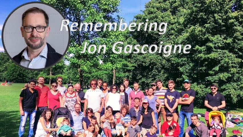 Fundraiser for Rachel Besbrode by Lucy Stanbrough : Remembering Jon Gascoigne