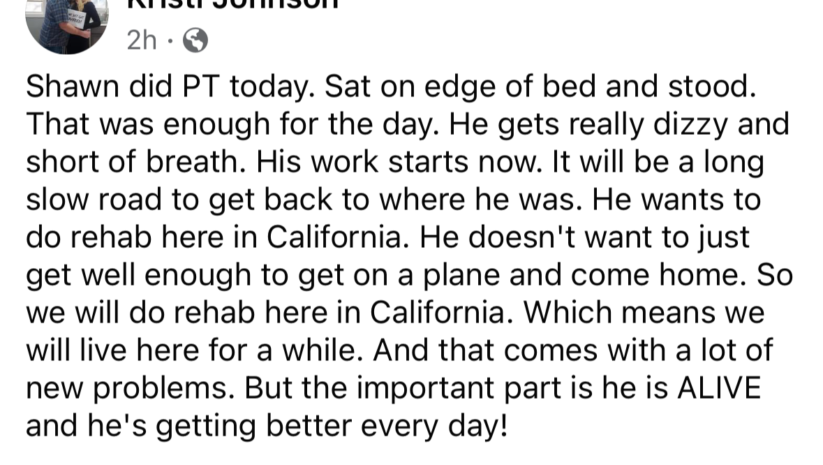 Fundraiser for Kristi Johnson by Shonna Rouse : Expenses for Shawn ...