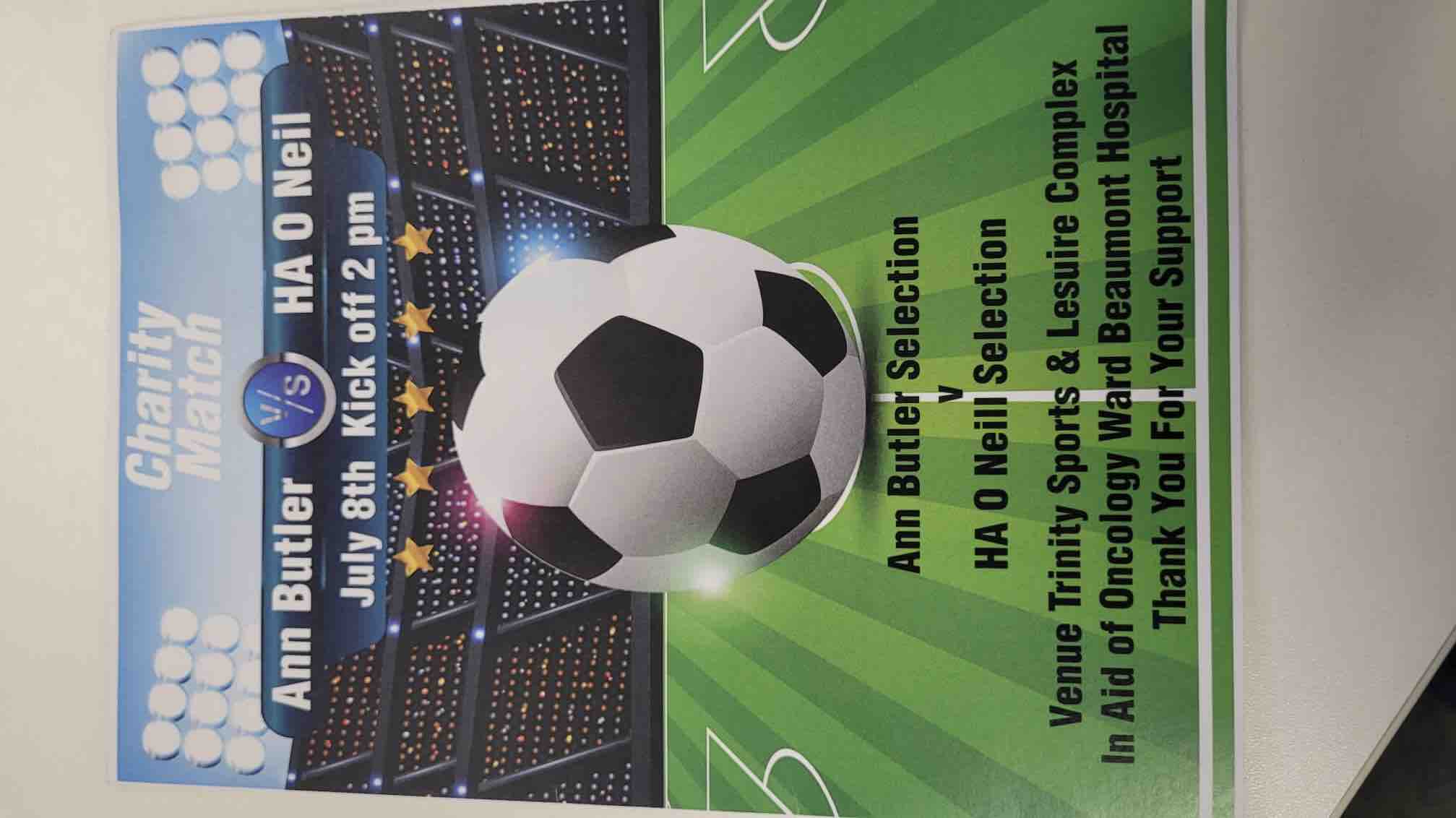 Fundraiser by Fintan Butler : Ann Butler Memorial Match - Beaumont ...