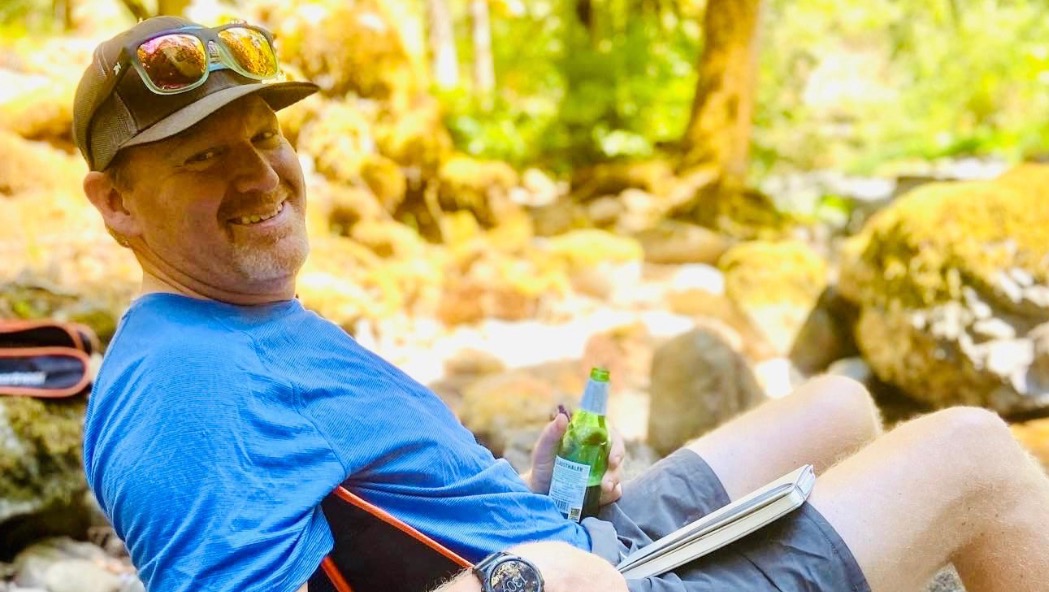 Fundraiser by Judy Williams : Scott Noble _ Sitting with a Legend