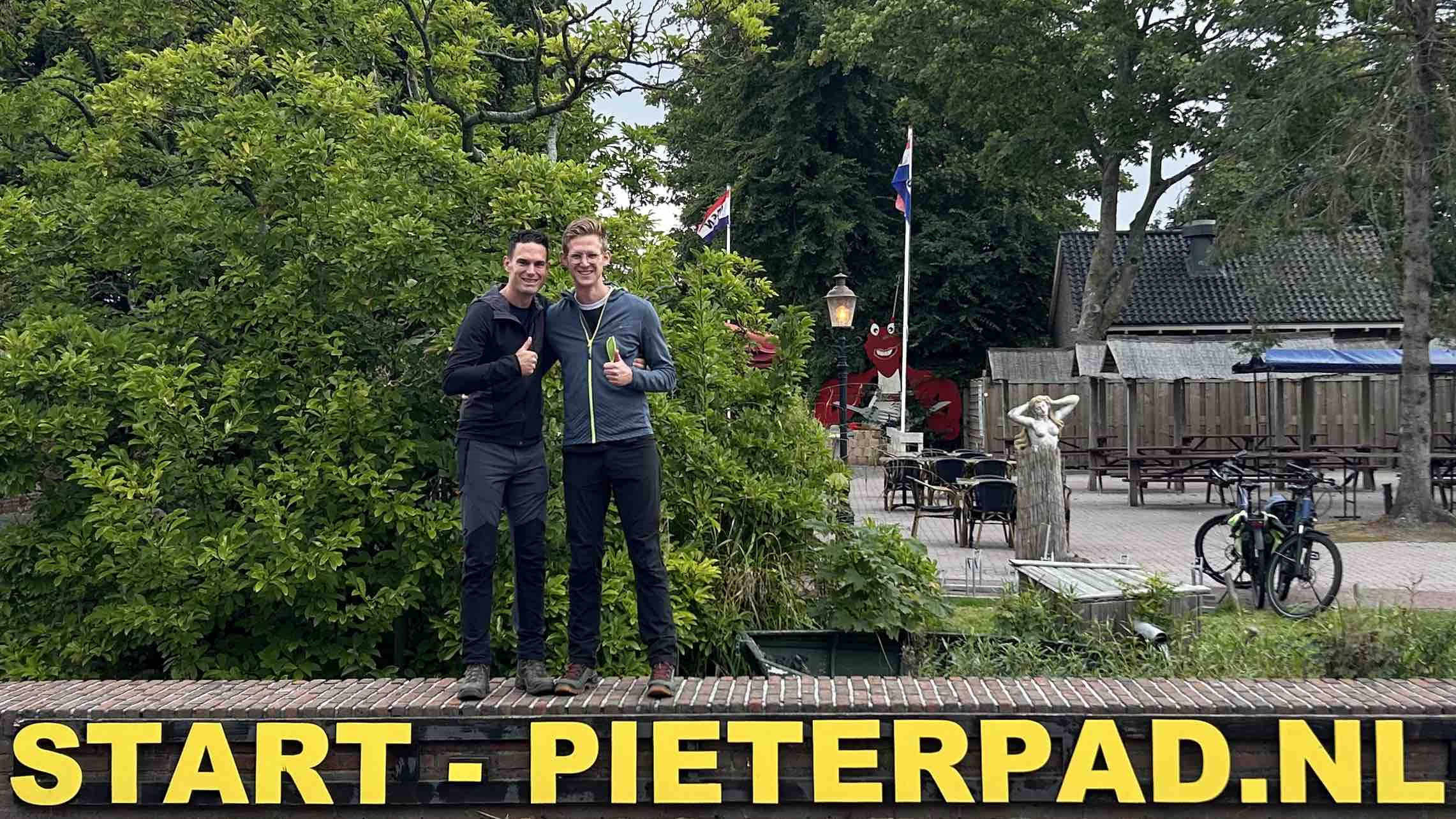 Fundraiser by Menno Hamers : Menno en Eelko lopen het Pieterpad