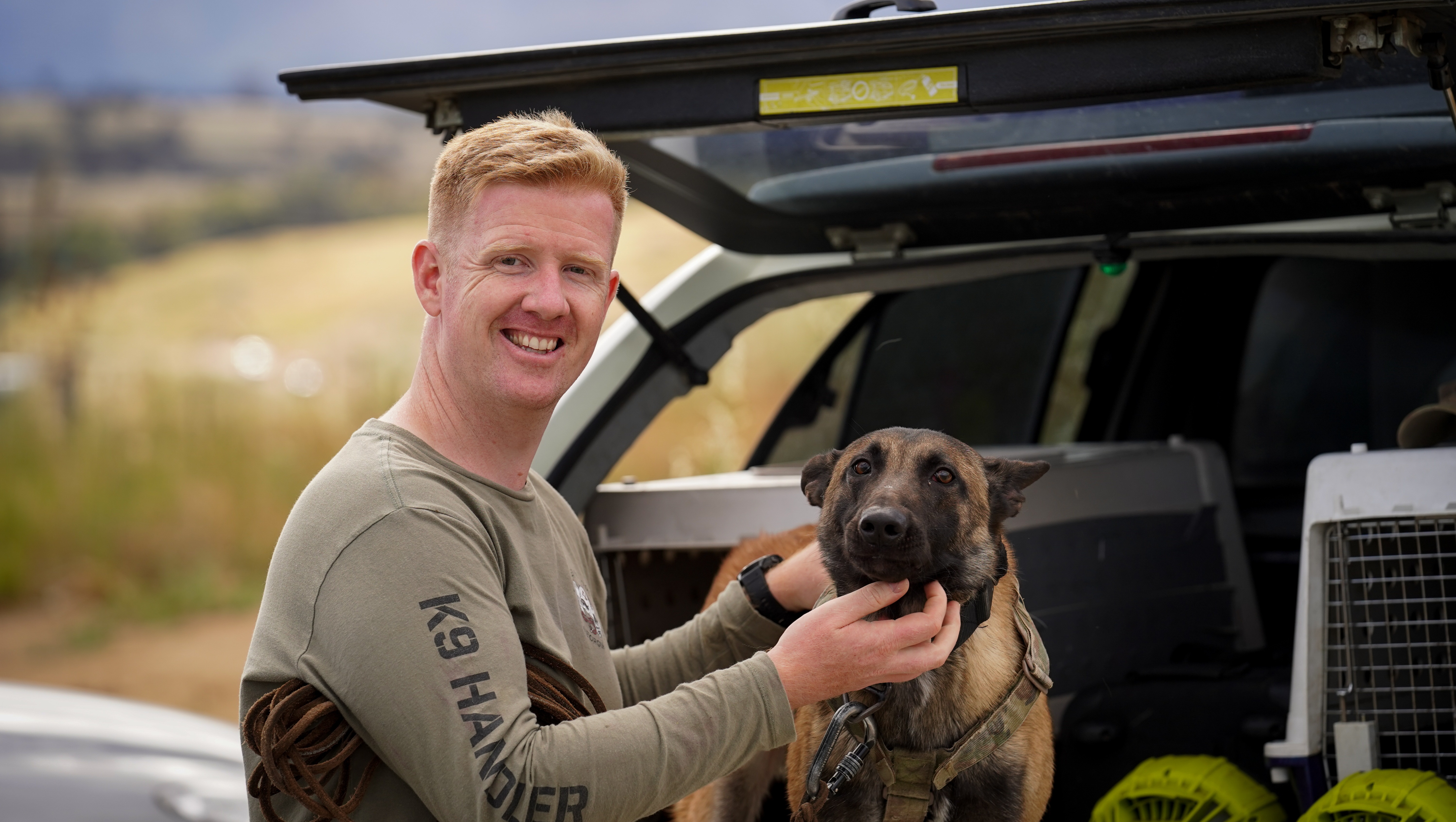 Fundraiser by jeremy wikner : Help K9 Hans protect Rhinos in Africa