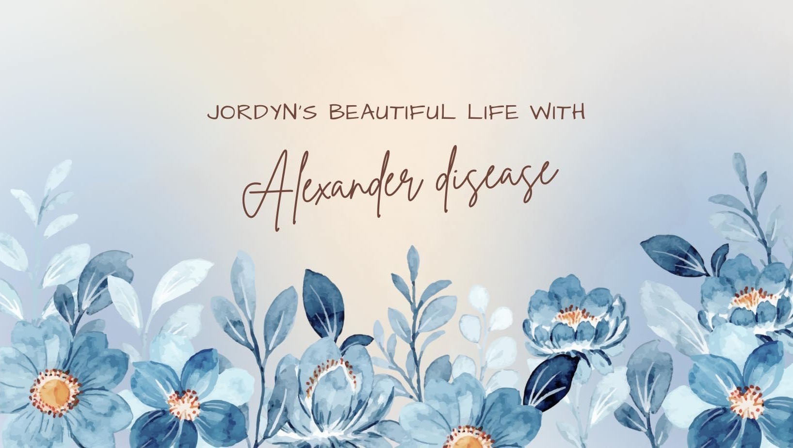 Fundraiser by Amber Conn : Jordyn’s Journey with Alexander disease