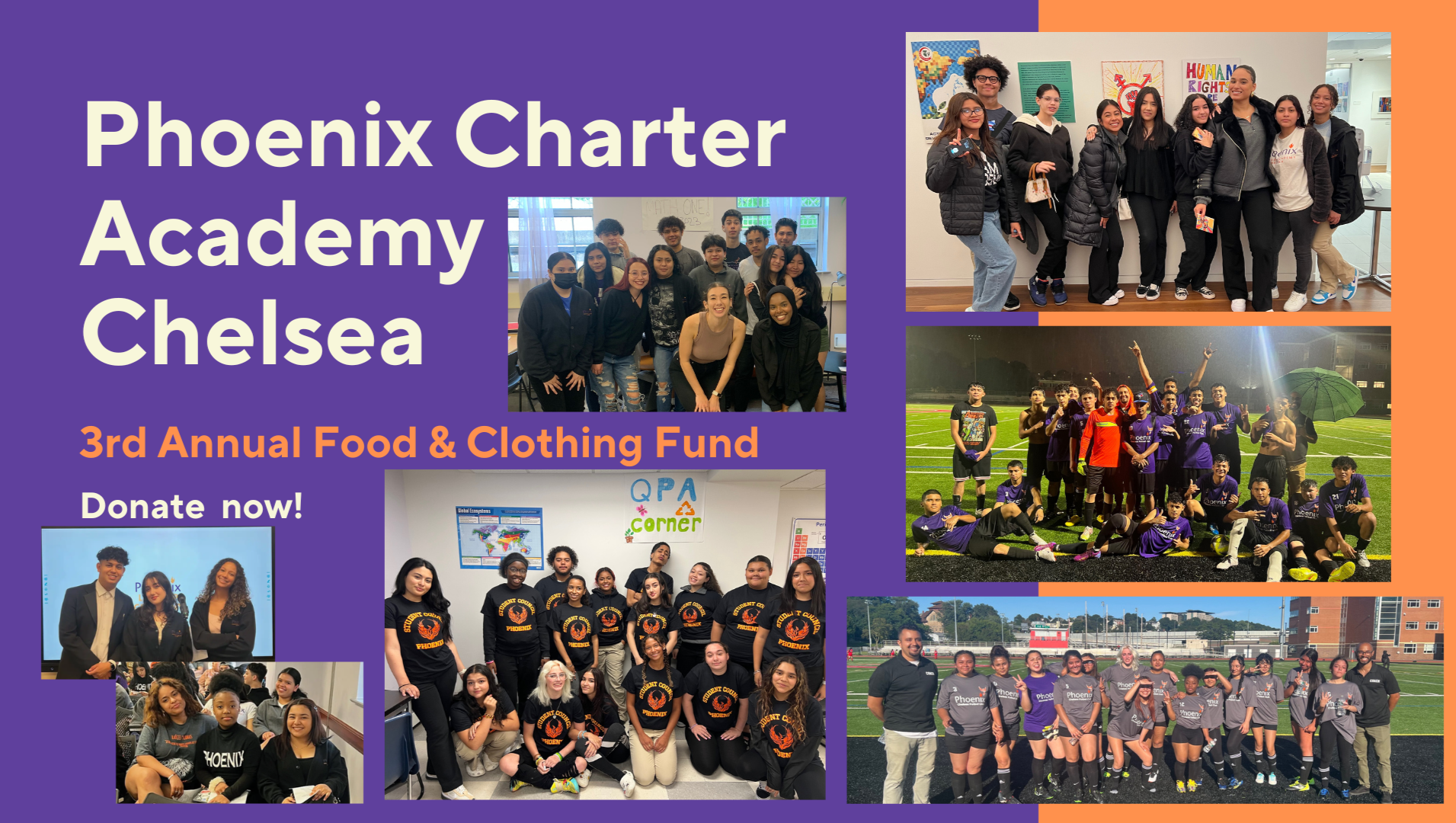 Fundraiser by Audrey Jones : Phoenix Chelsea 3rd Annual Food & Clothing ...