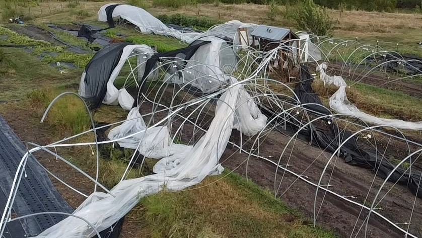 Fundraiser by Ben McConnell : Help rebuild our storm-damaged farm