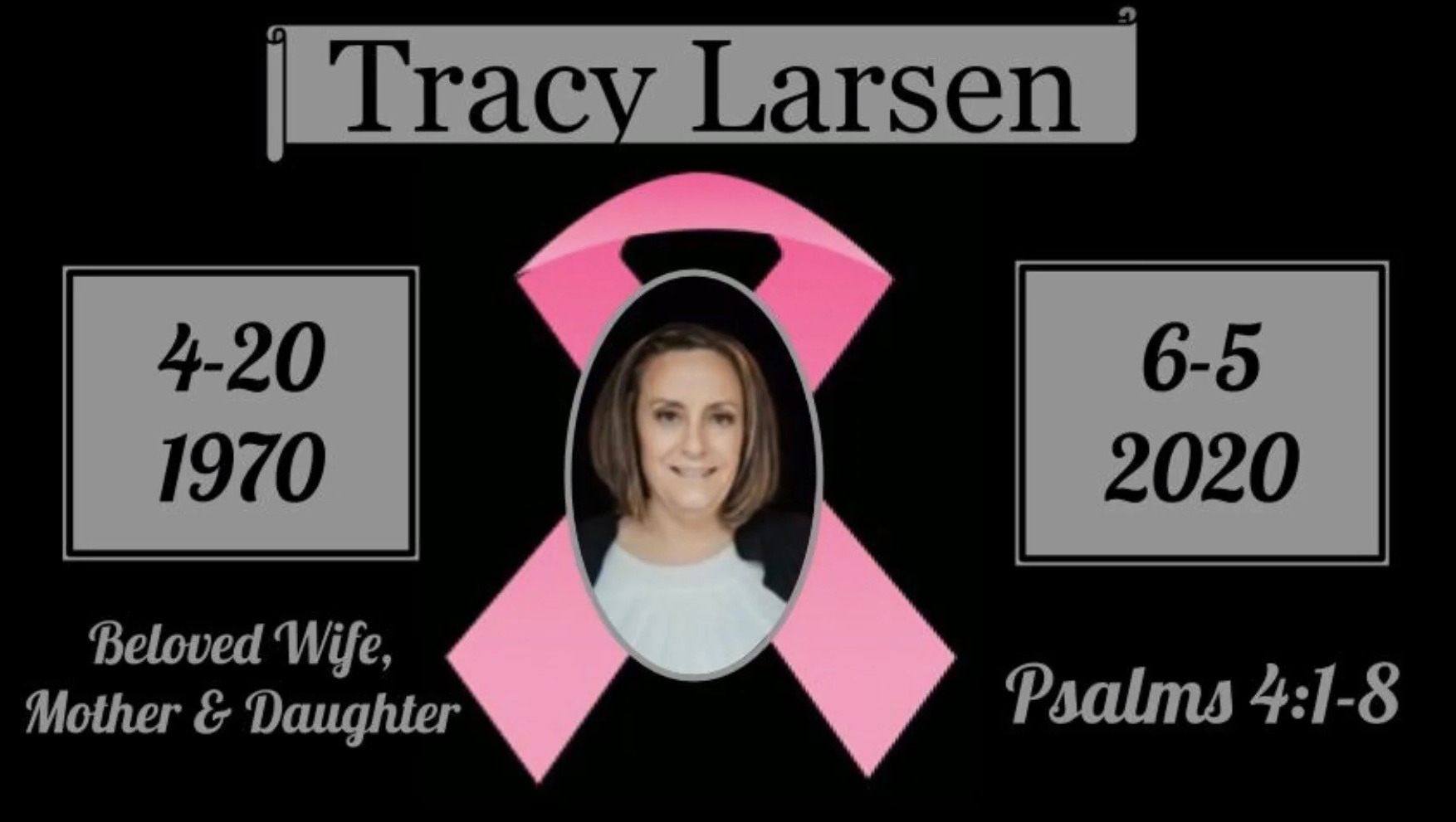 Fundraiser by Karleen Edgecombe : Tracy Larsen Memorial Scholarship