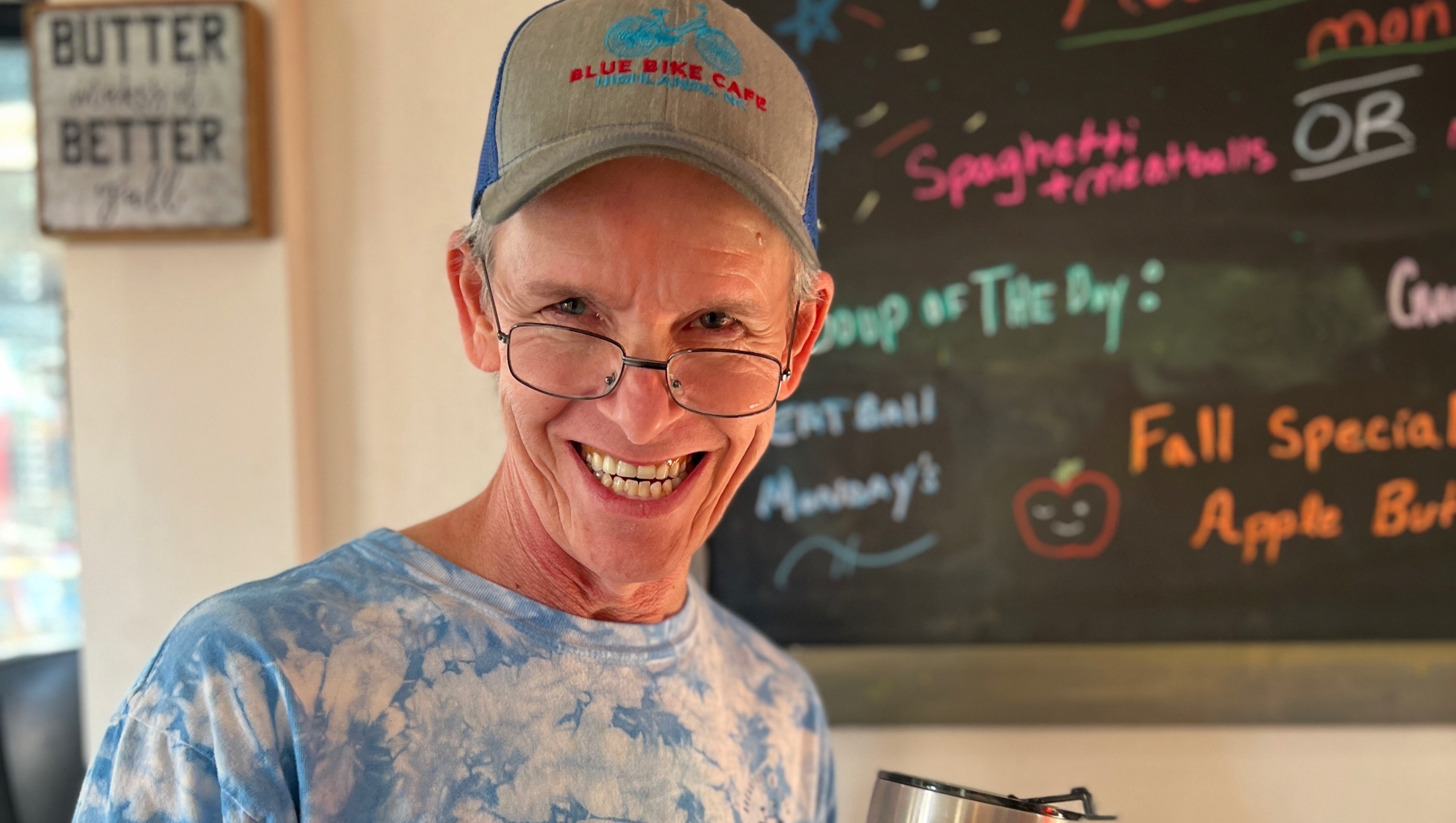Fundraiser for Robert Curl by Erin Bryner : Wayne Curl-Blue Bike Cafe