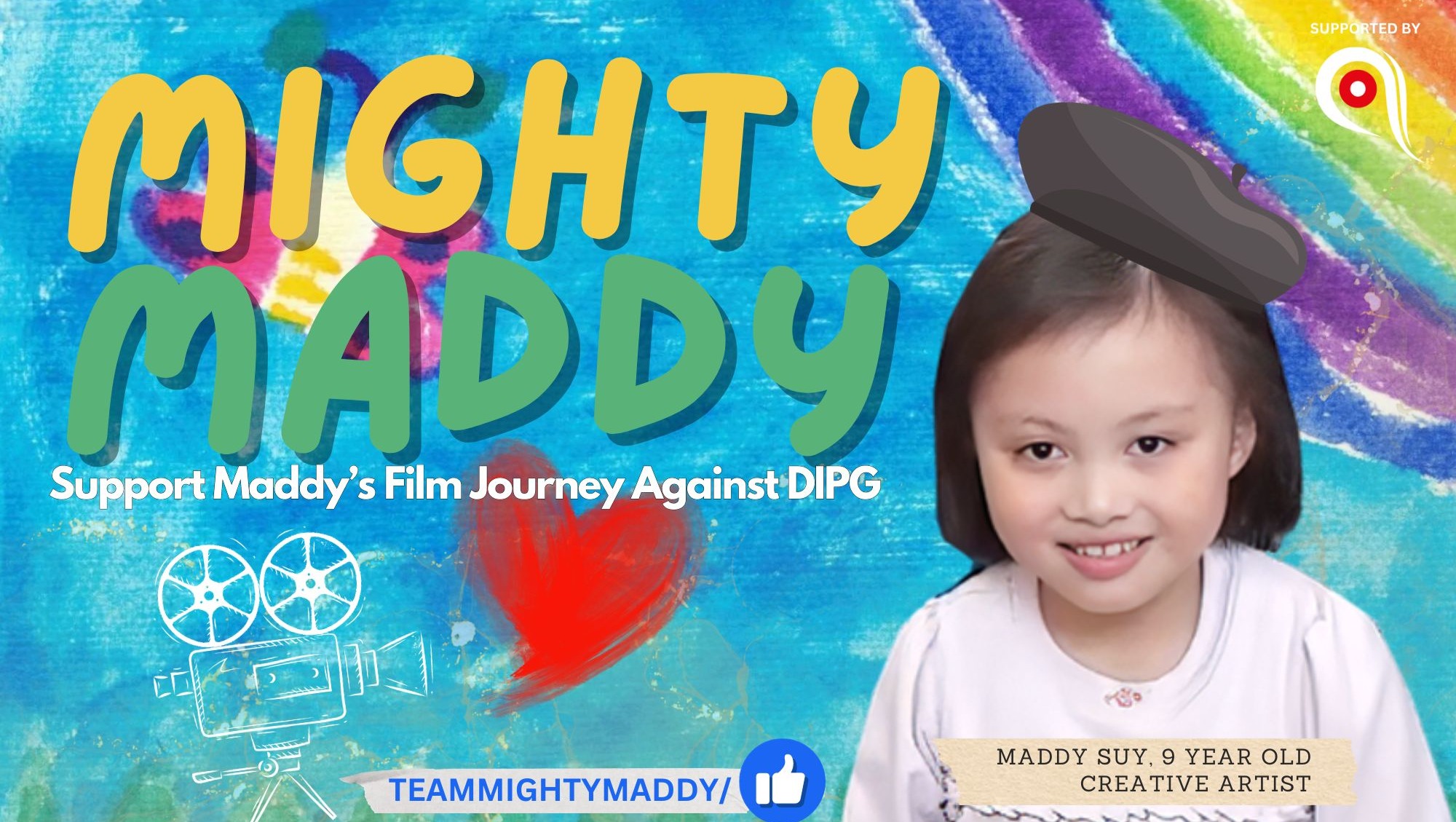 Fundraiser by MARIA TRAN : Support Maddy's Film Journey Against DIPG