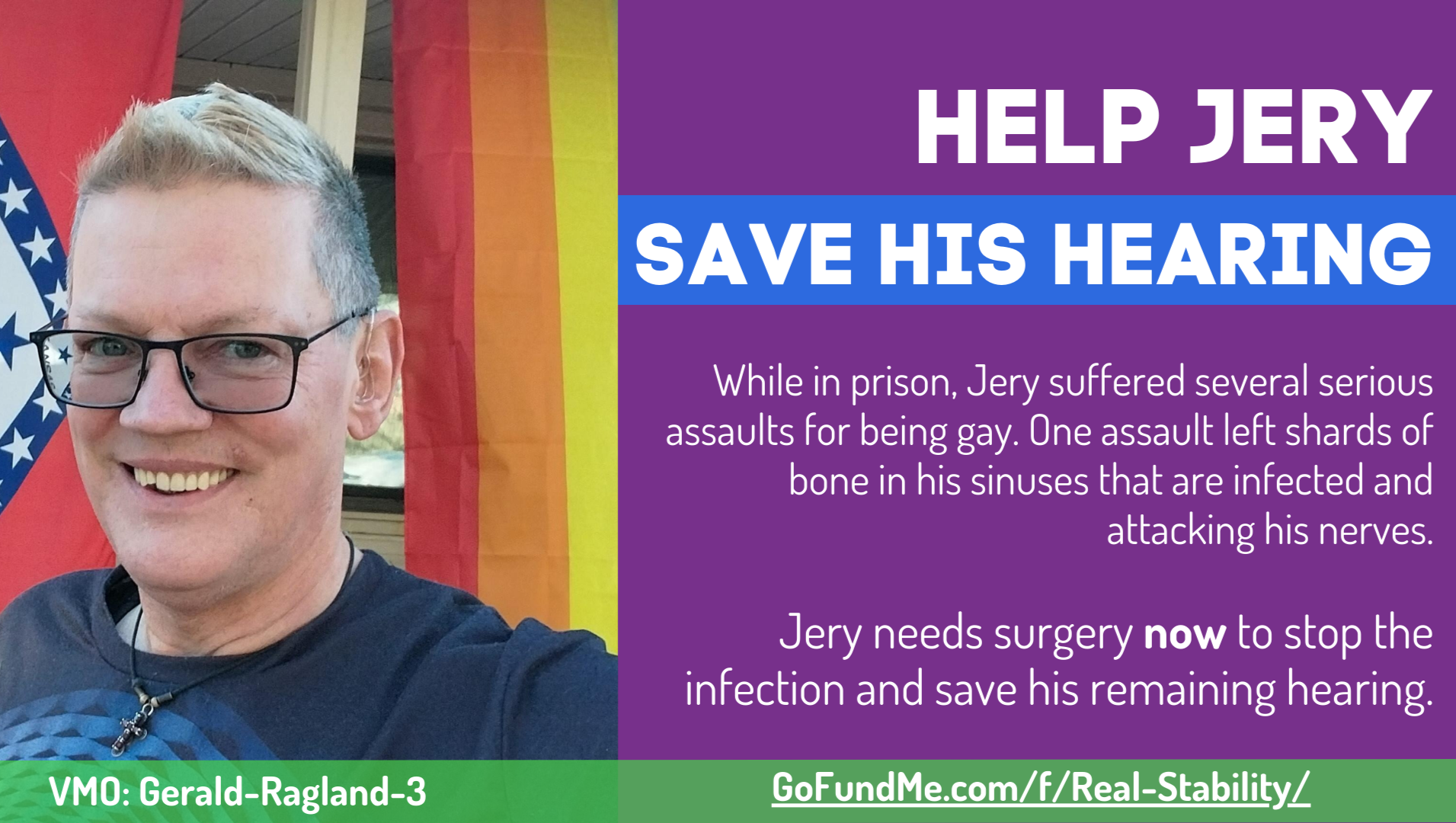 Fundraiser for Gerald Ragland by Elijah Patterson : Build real ...