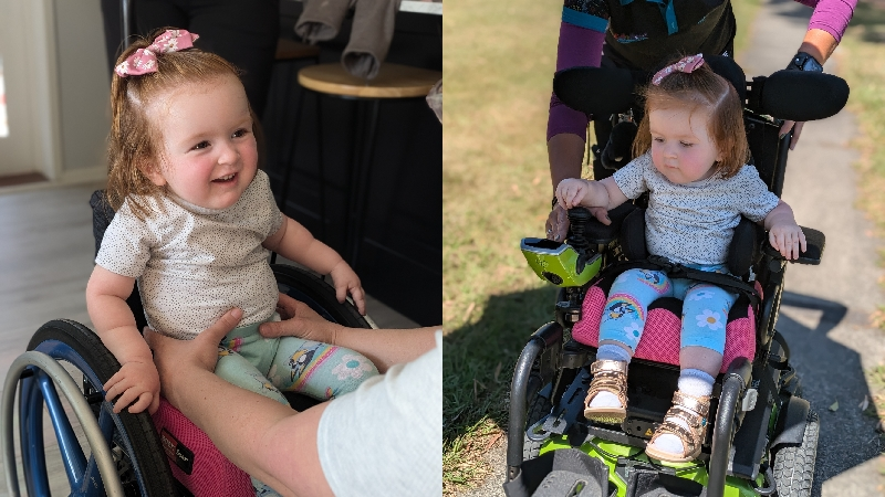 Fundraiser for Rachel Tracey by Cheryl Bergman : Ava’s Wheelchair ...