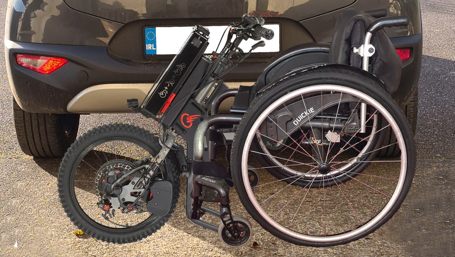 Fundraiser by Alan Fleury : Alans car boot wheelchair hoist