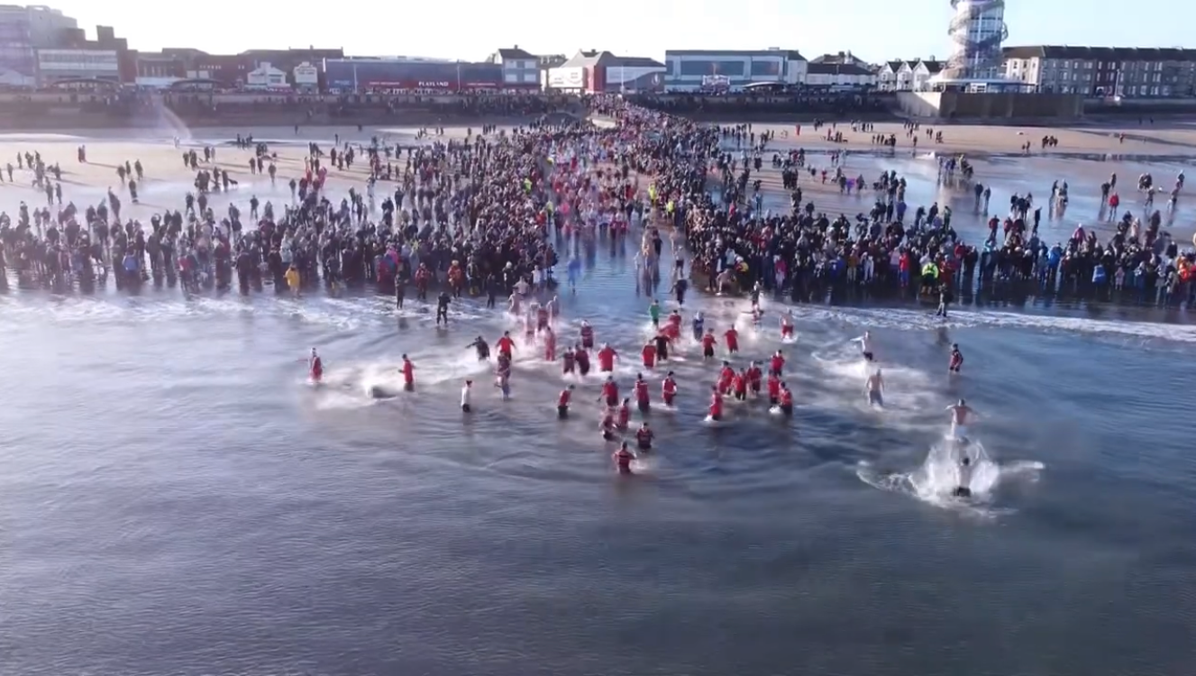 Fundraiser by Claire Mortell : Redcar RUFC u16s Boxing Day dip