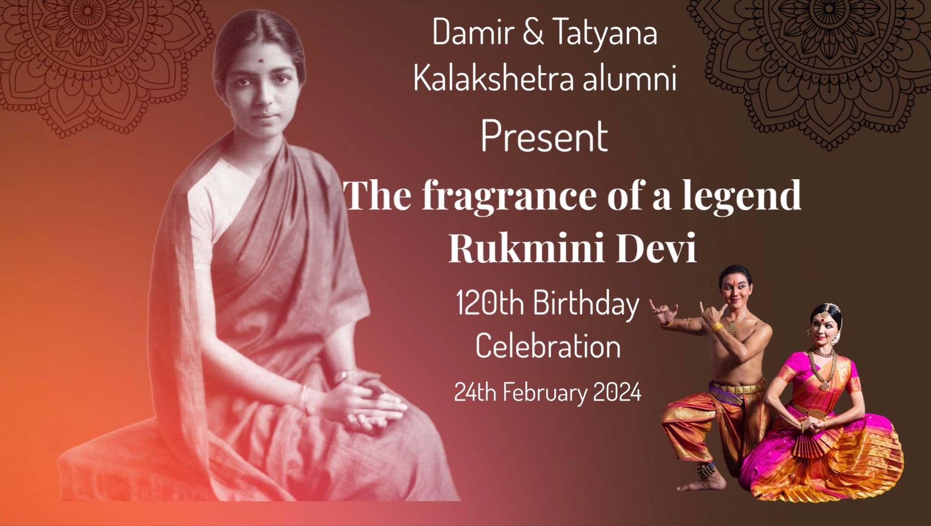 Fundraiser by Tatyana Popova : The Remembering Rukmini Devi Festival