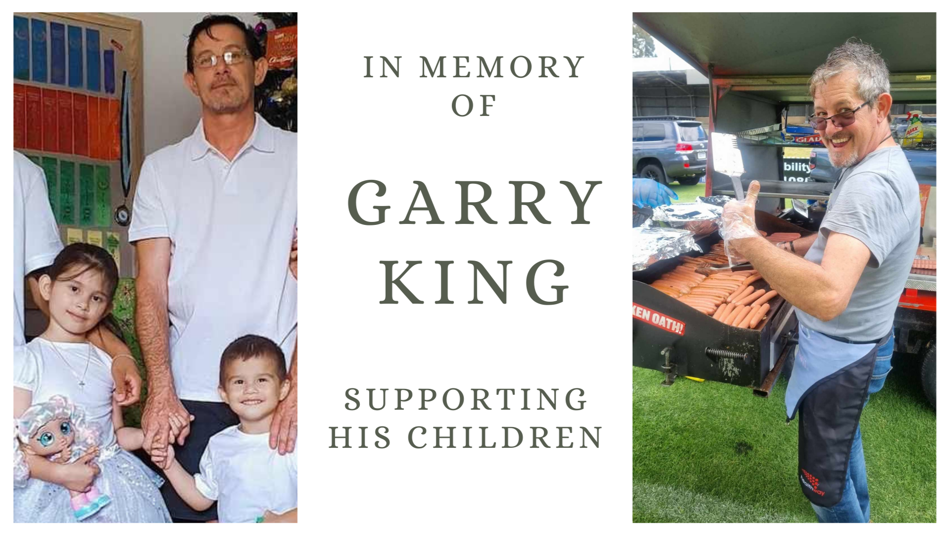 Fundraiser by Elisabeth Richardson : In memory of Garry King.
