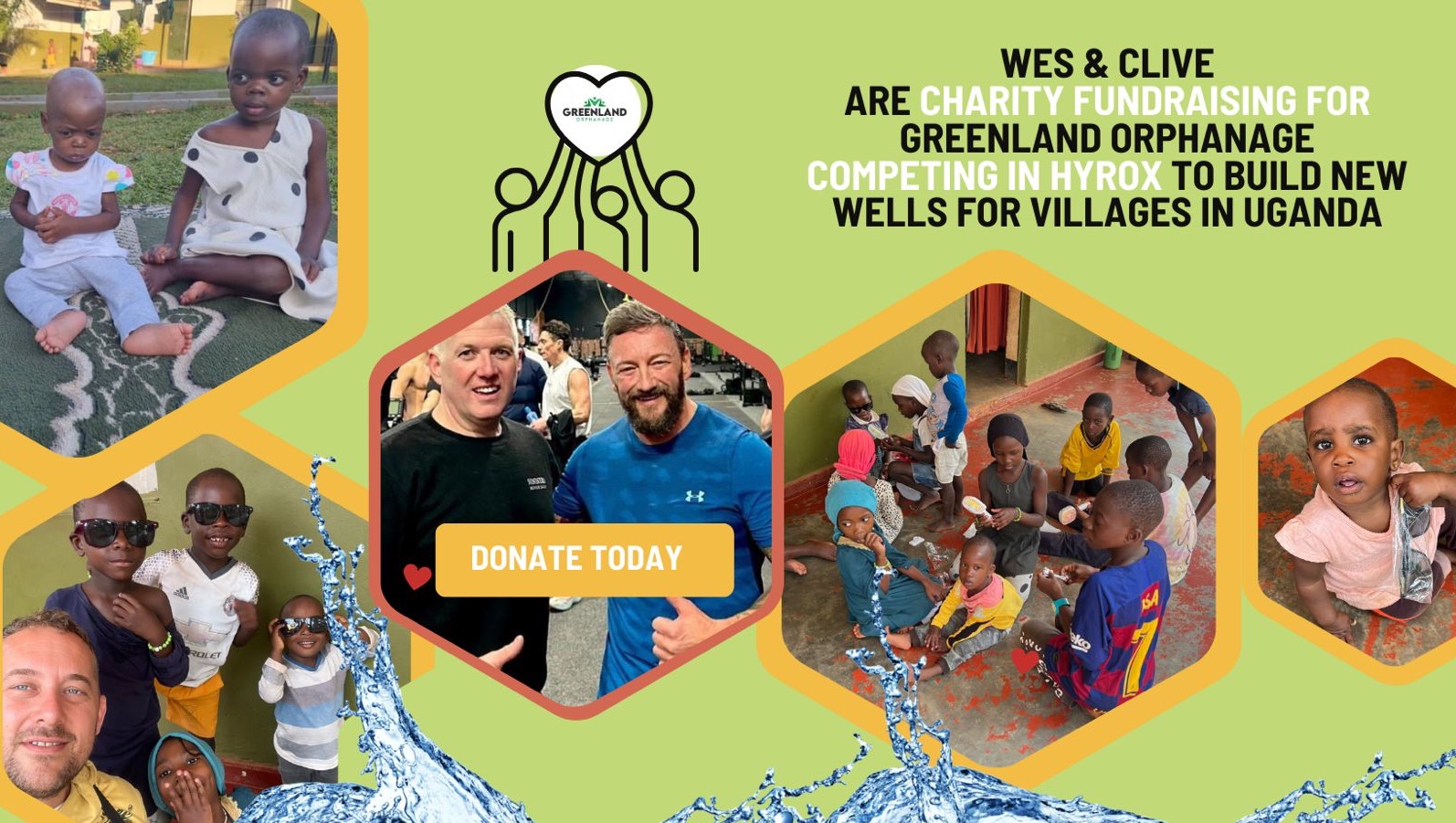 Fundraiser by Ziggy Arien : "Wesley & Clive: ‘Hyrox Challenge for uganda
