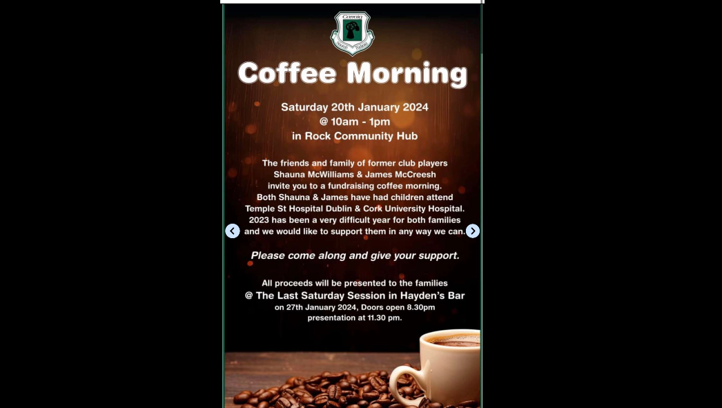 Fundraiser by Rock St Patricks GAC : Friends of Shauna Mc Williams and ...