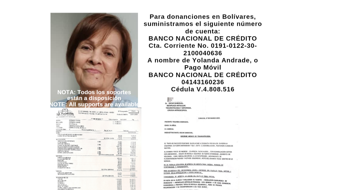 Fundraiser by Carolina Coello : Ayudemos a Yolanda a volver a Caminar