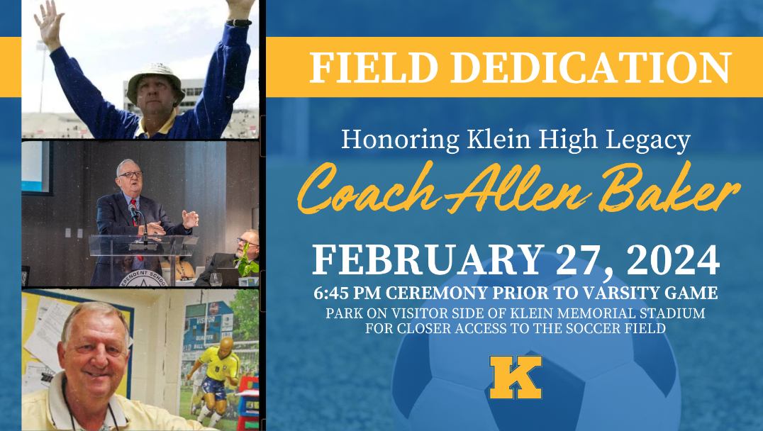 Fundraiser by Daniel Baker : Soccer Field Dedication for Coach Allen Baker