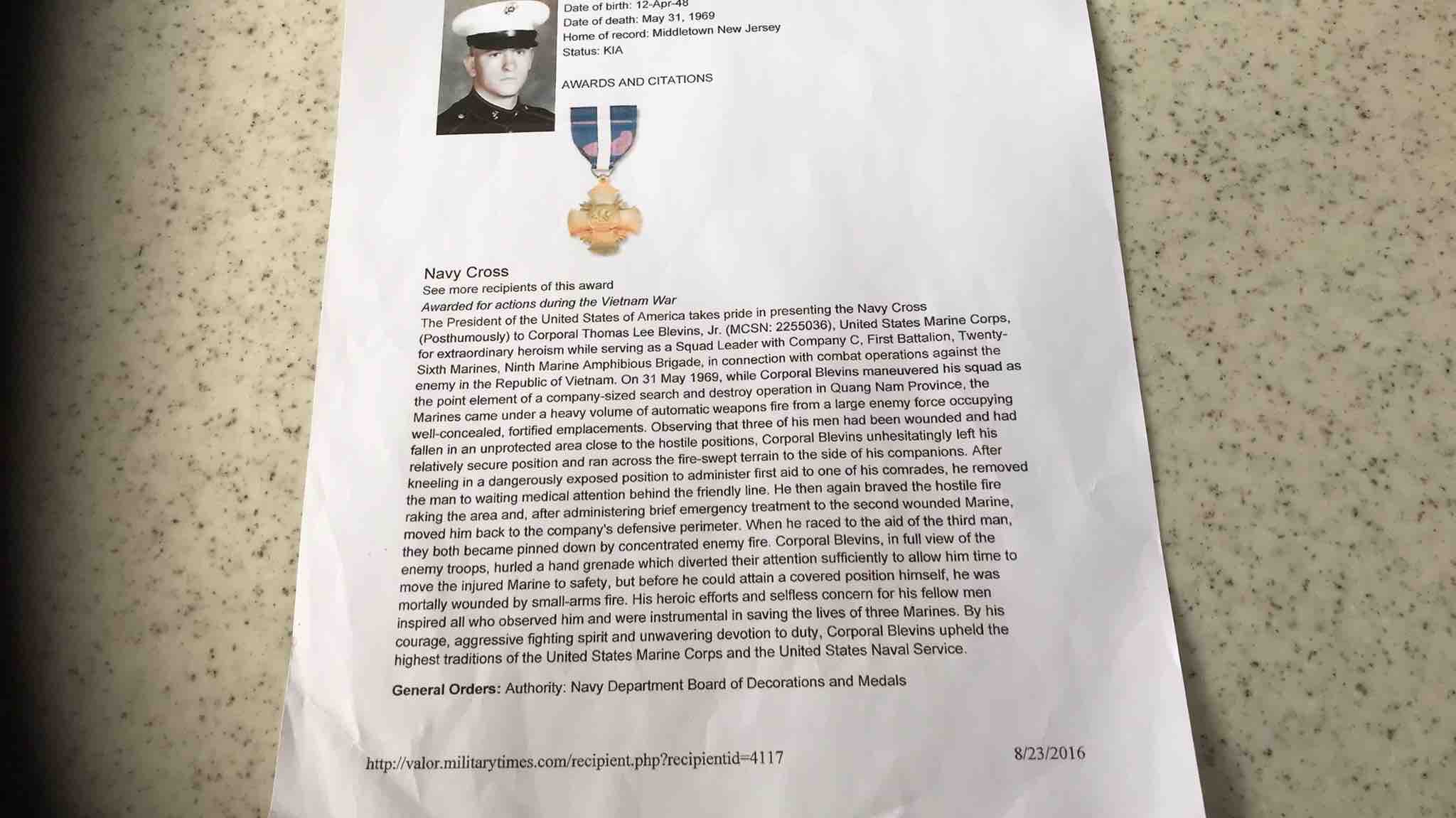 Fundraiser by Rod Paladino : Tom Blevins Memorial Scholarship