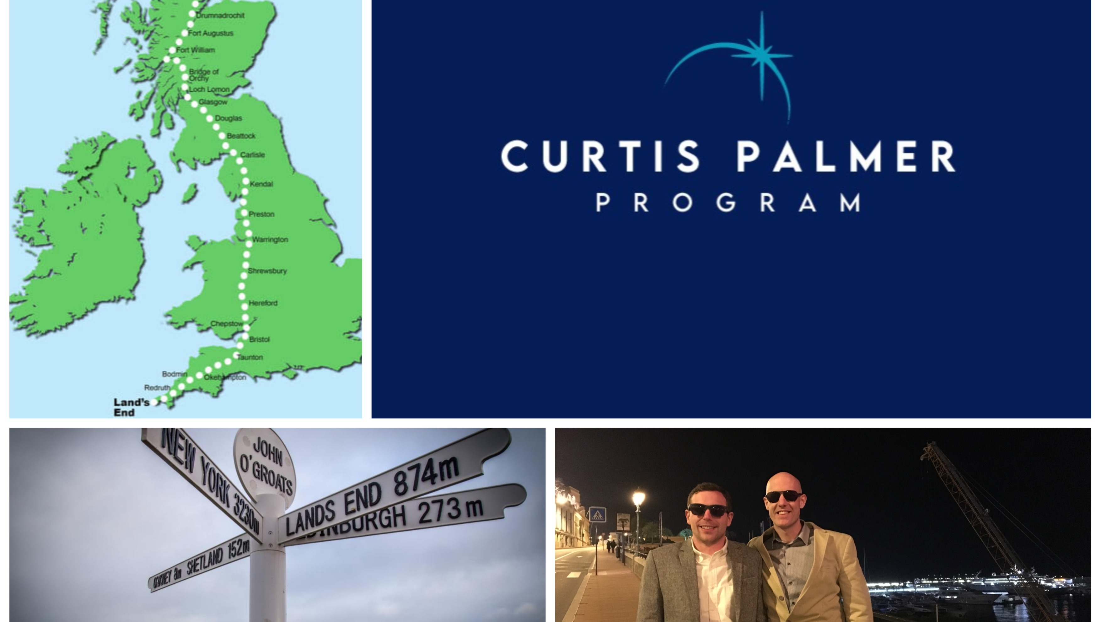 Fundraiser by Marc Lester : JOGLE Cycle for Curtis Palmer 10 days, 1050 ...