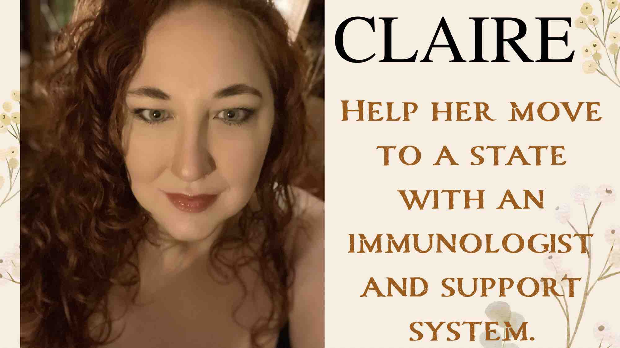 Fundraiser for Claire Marlatt by Josie McCoy-Washington : Get Claire to ...