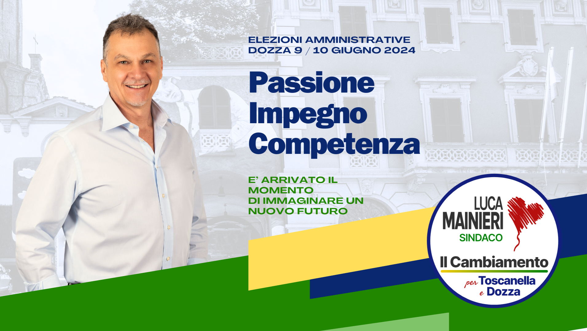 Fundraiser by Luca Mainieri : Luca Mainieri Sindaco a Dozza - Elezioni 2024