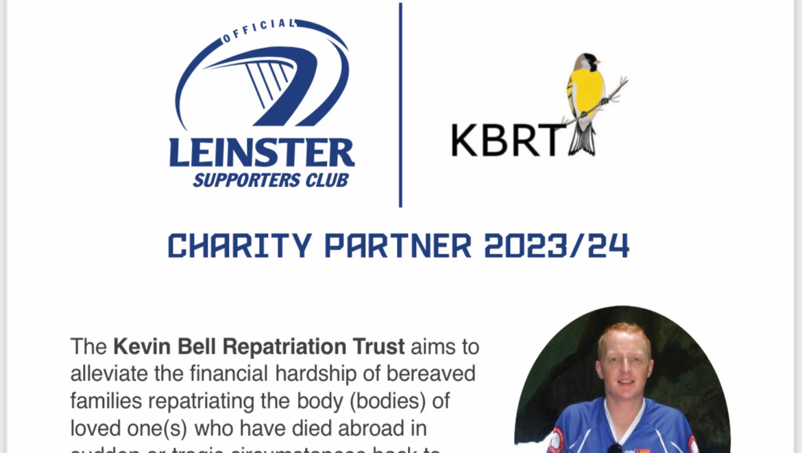 Fundraiser by Official Leinster Supporters Club : The Kevin Bell ...