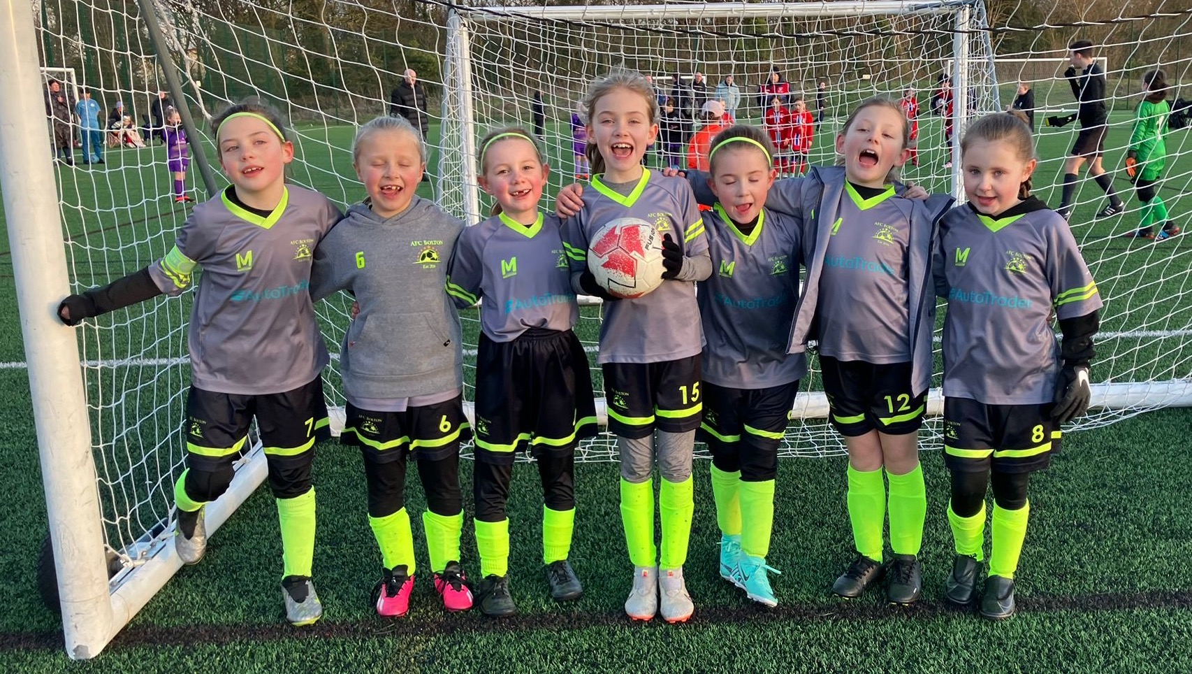 Fundraiser by Chelsey Fitzgerald : AFC Bolton Under 8s girls sponsored walk