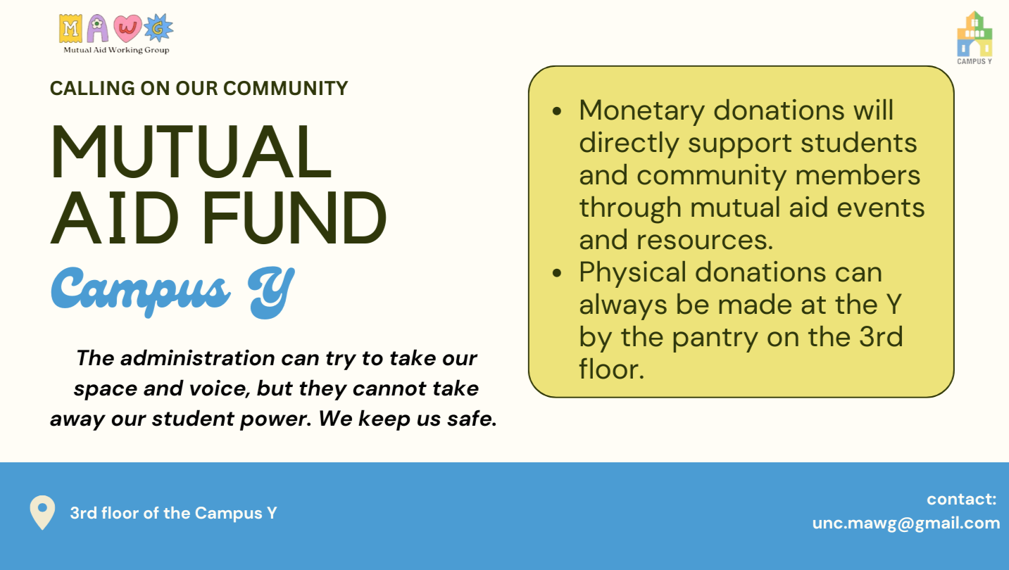 Fundraiser by Mutual Aid Working Group : Campus Y Mutual Aid Fund