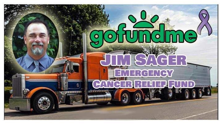 Fundraiser for Jim Sager by Vicki Archer : Kick Cancer’s Ass - Funds ...