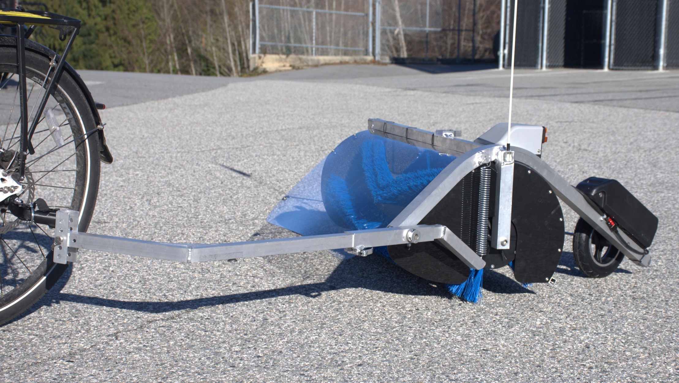 Fundraiser by Cedric Eveleigh : Bike lane sweeping on the Sunshine Coast BC