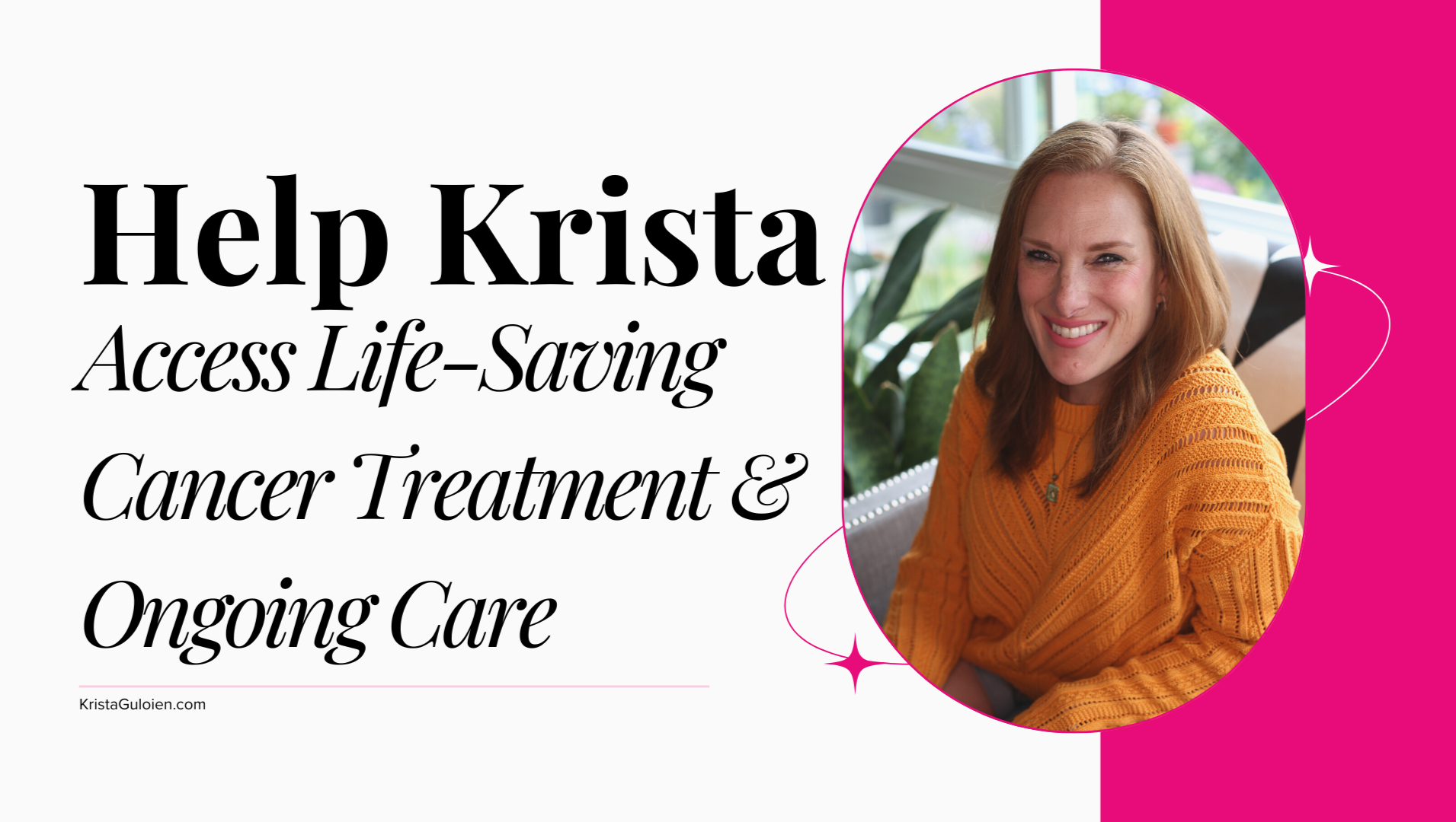Fundraiser for Krista Temple by Marla Guloien : Support Life Saving ...