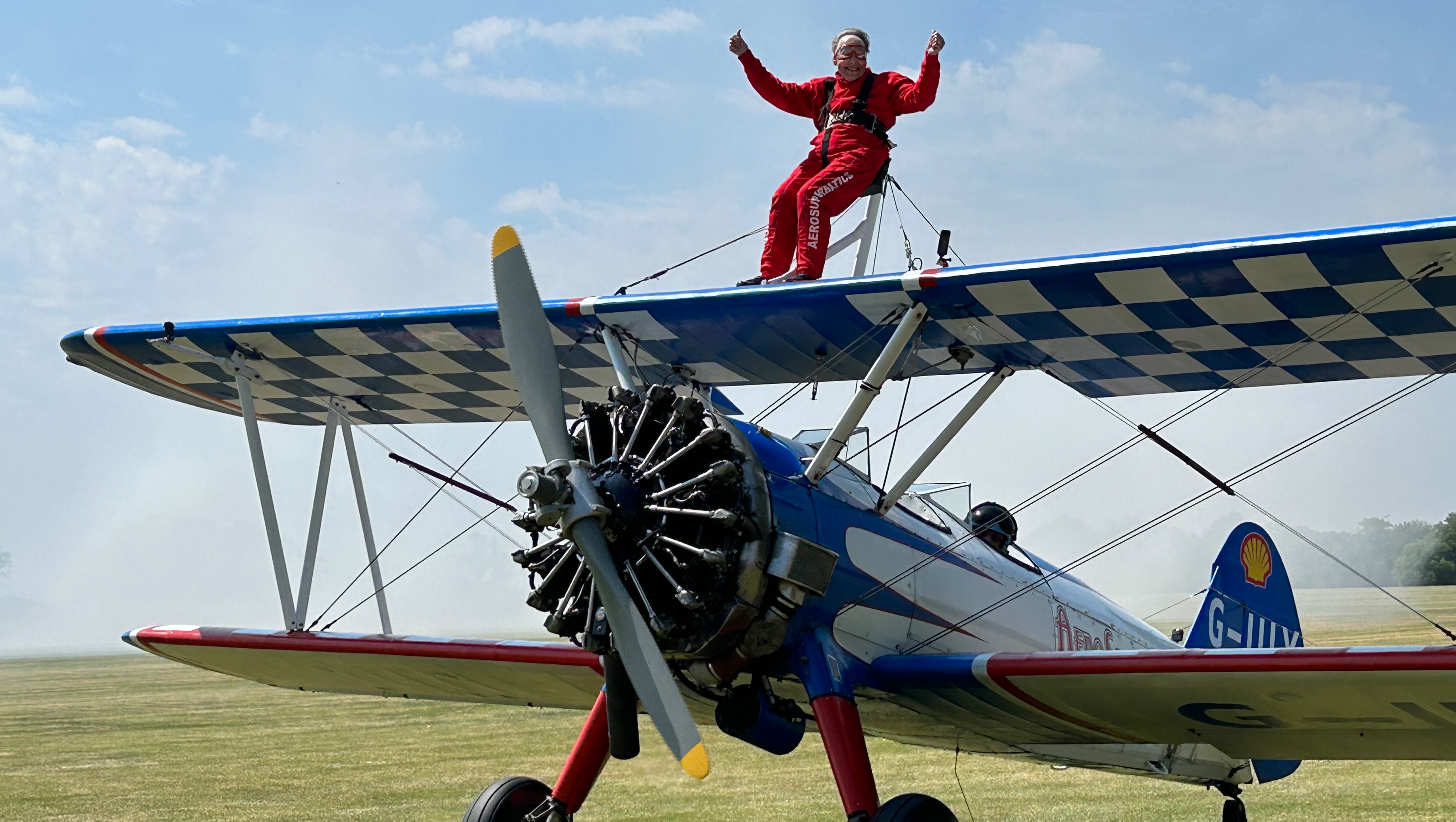 Fundraiser by Daf St Clair George : Wing Walk for Massai Girls ...