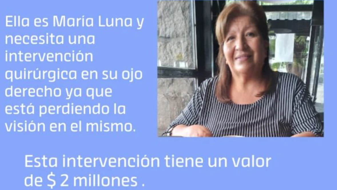 Fundraiser by Ruth Correa : Help Maria Luna to save her vision!