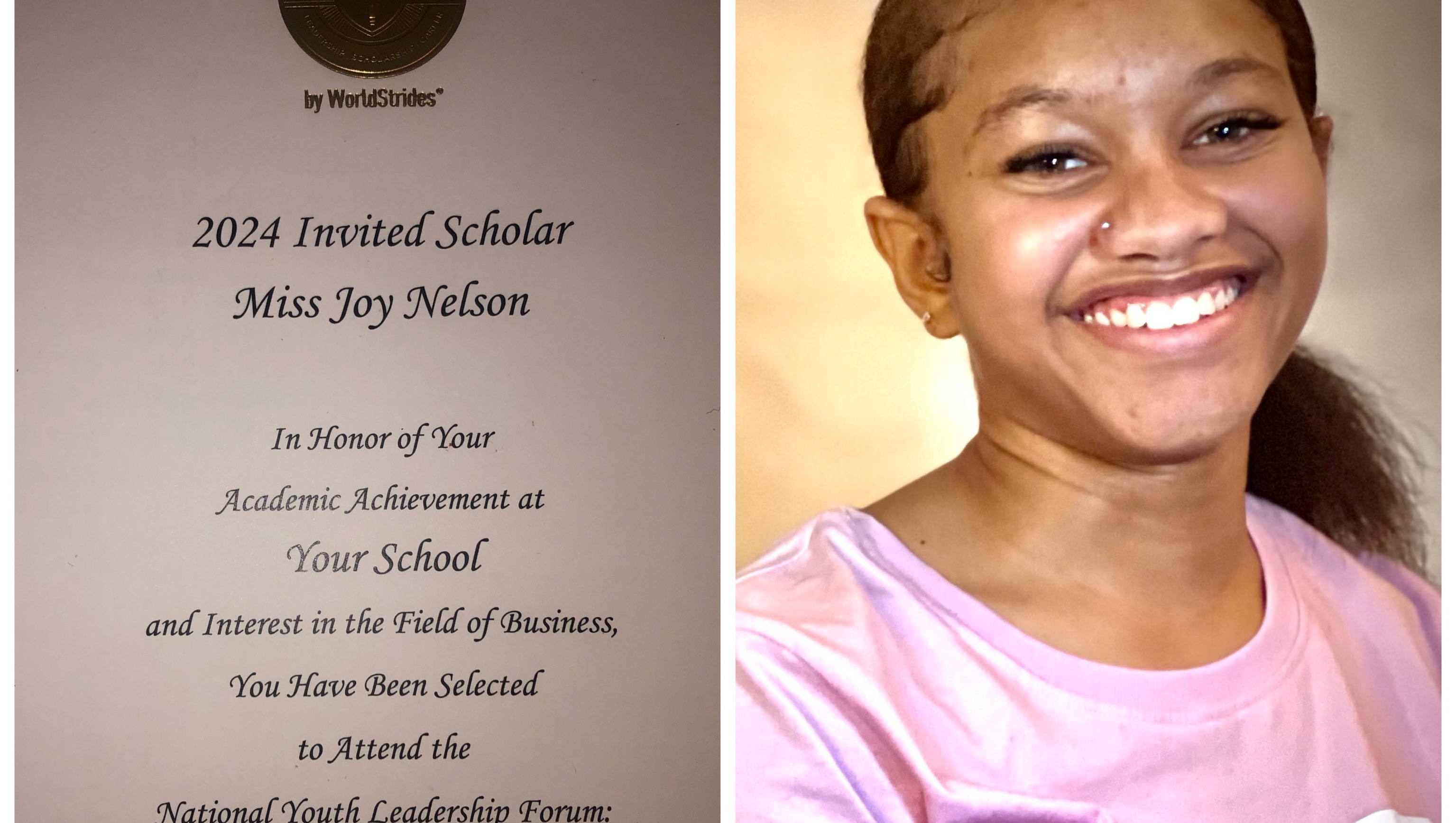 Fundraiser for Yolanda Husein by Joy Nelson : Joy send off to (NYLF)