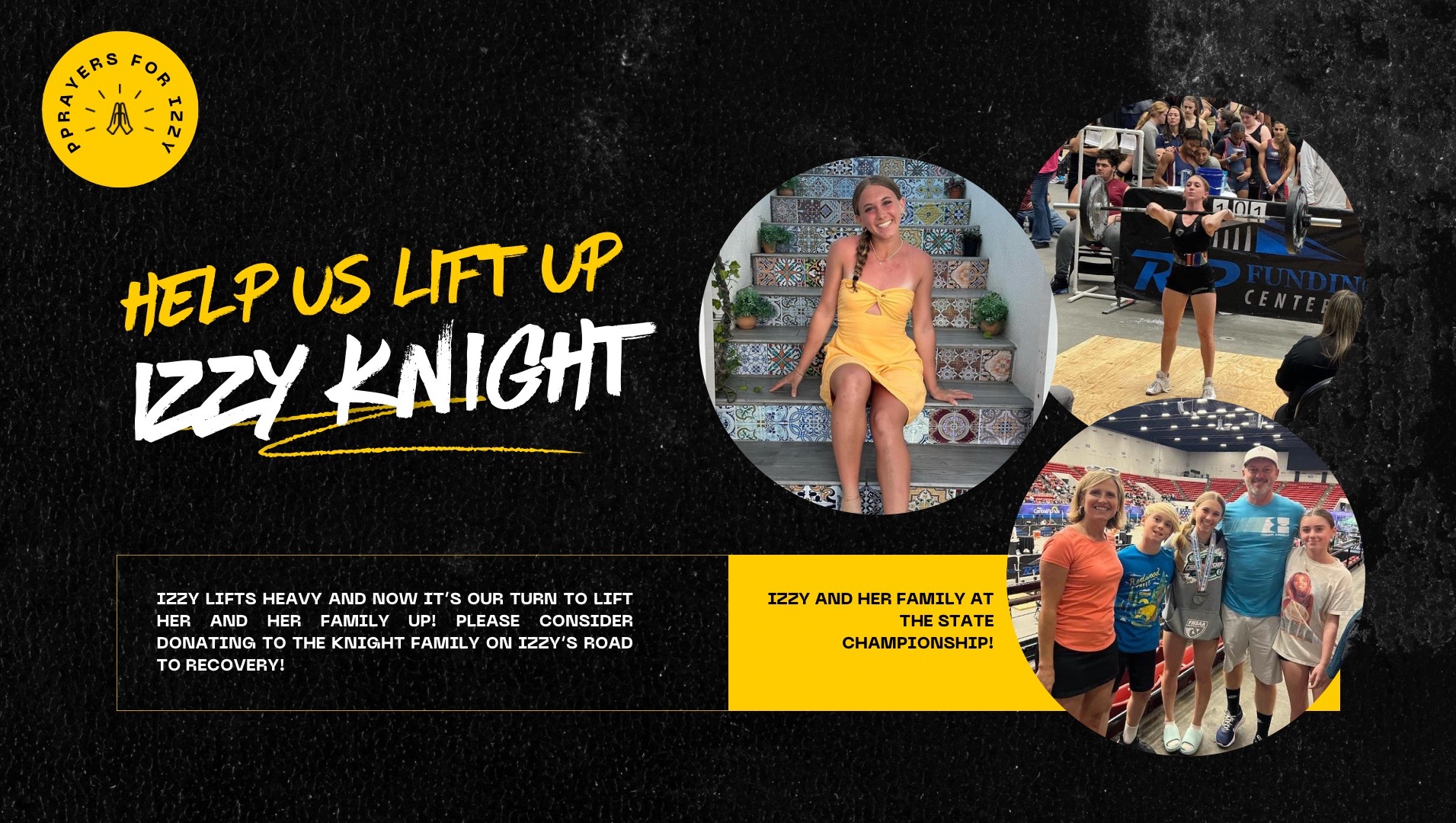 Fundraiser For Greta Knight By Izzy S Friends Lift Up Izzy Knight