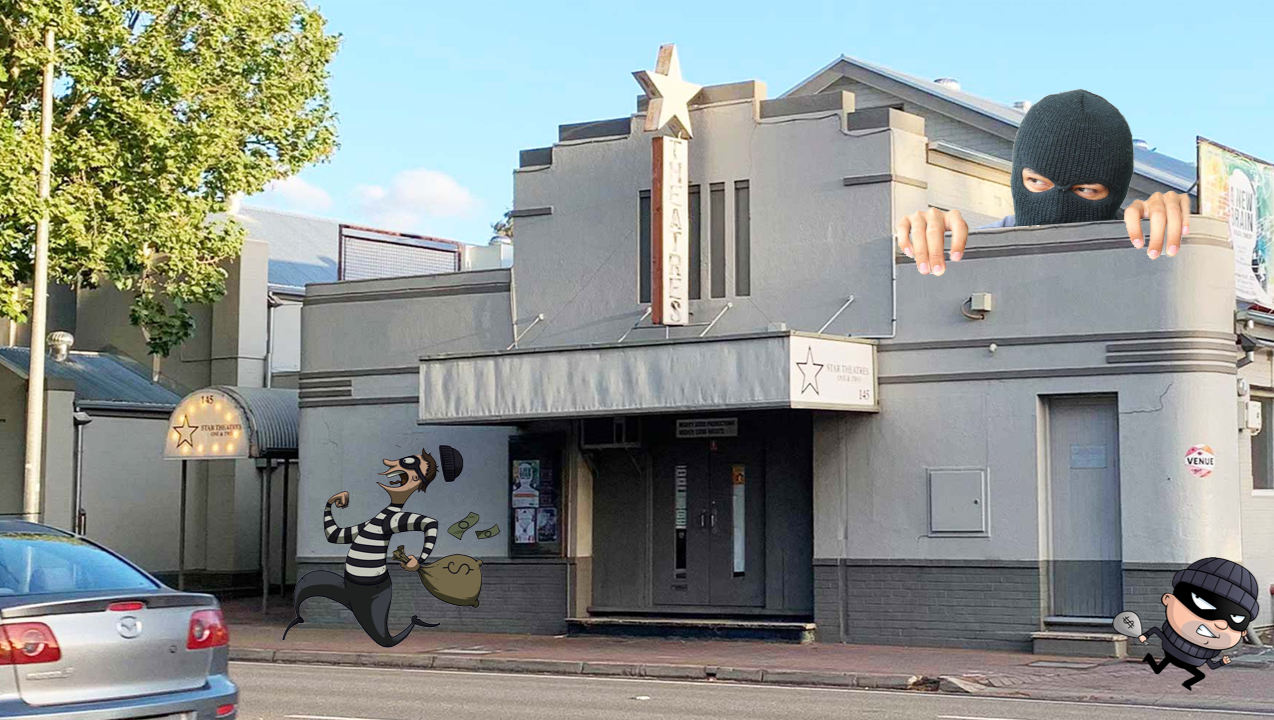 Fundraiser by Luke Bartholomew : Star Theatres Robbed 3 Times