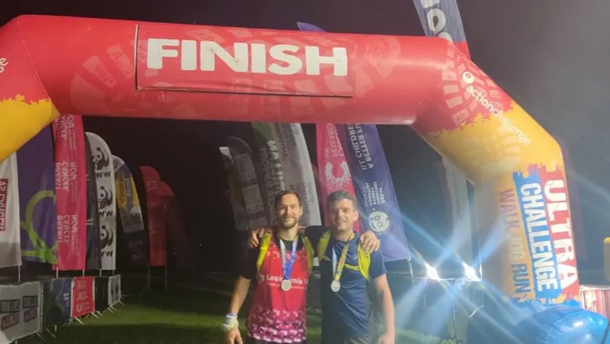 Fundraiser by David Renouf : Ross and Dave's 100 mile run